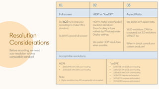 Windows/Bandicam Recording Standards | PPT