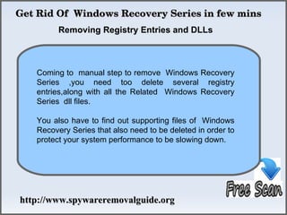 Get Rid Of Windows recovery series- In Few Simple Automatic Steps | PPT