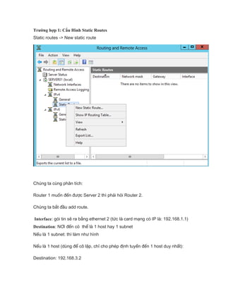 Windows routing phần 2 | PDF