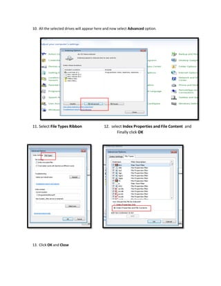 Windows search instruction | PDF