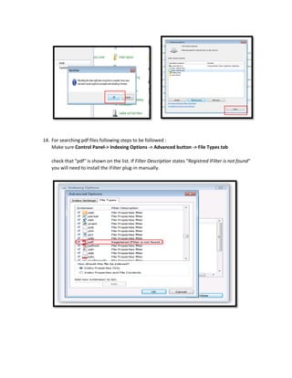 Windows search instruction | PDF
