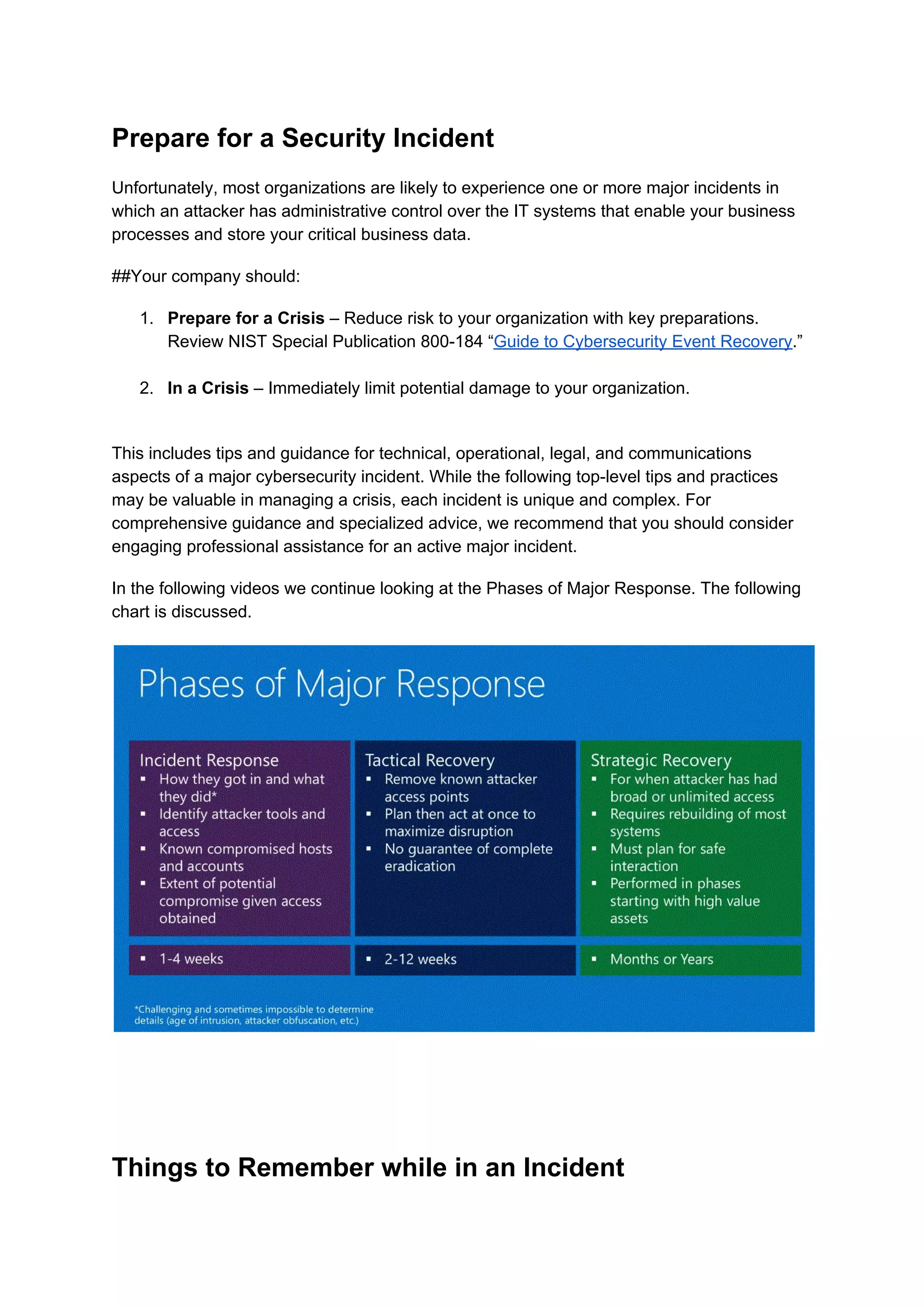 Incident Response | PDF