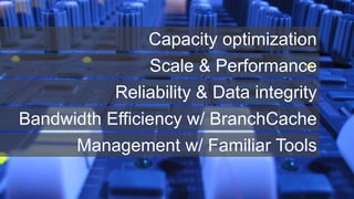 Windows Server 2012 Disk Dedupe | PPTX