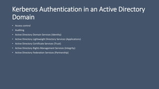 Windows server 2008 active directory | PPT