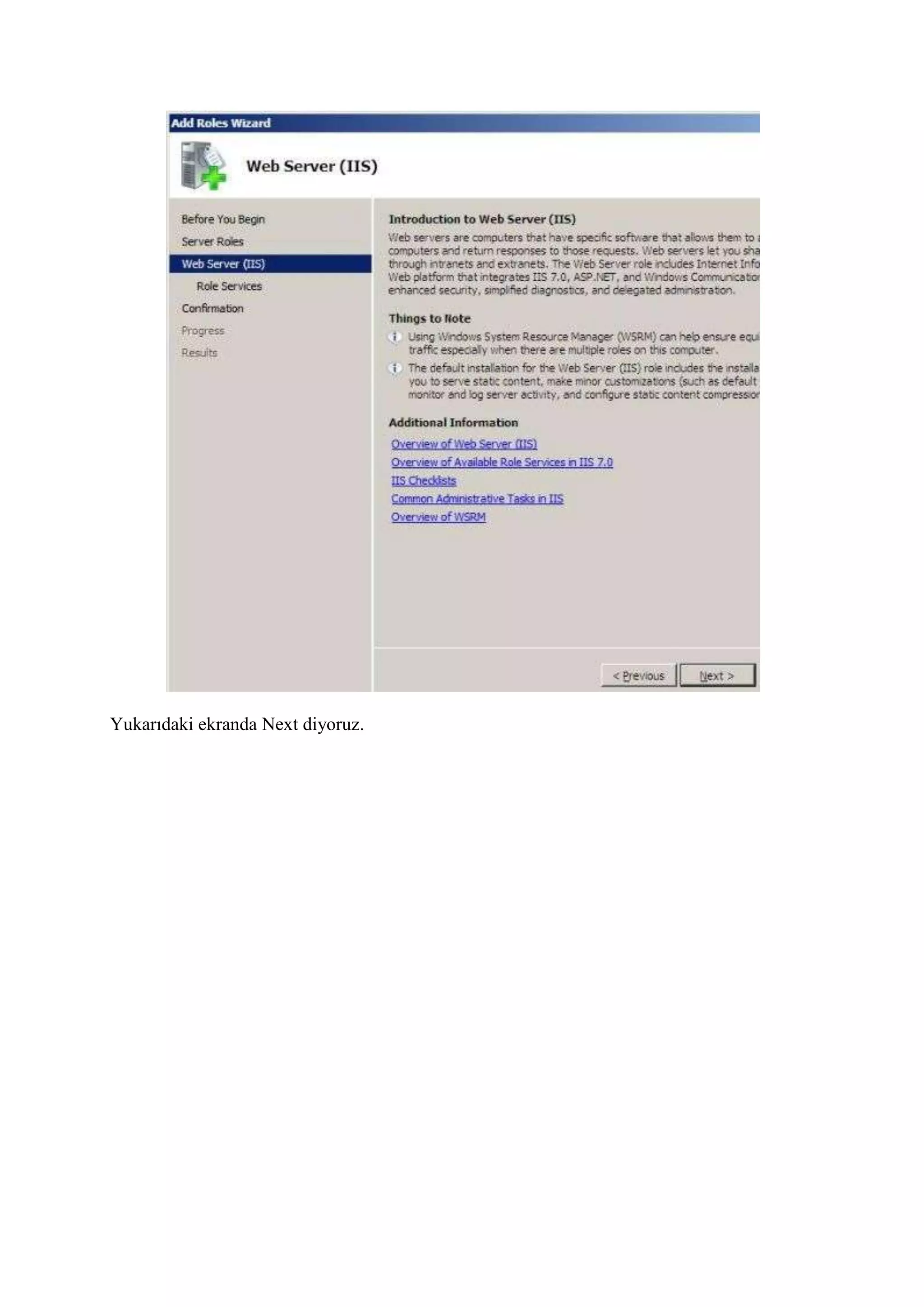 Windows server 2008 iis 7 bölüm 1 | DOCX