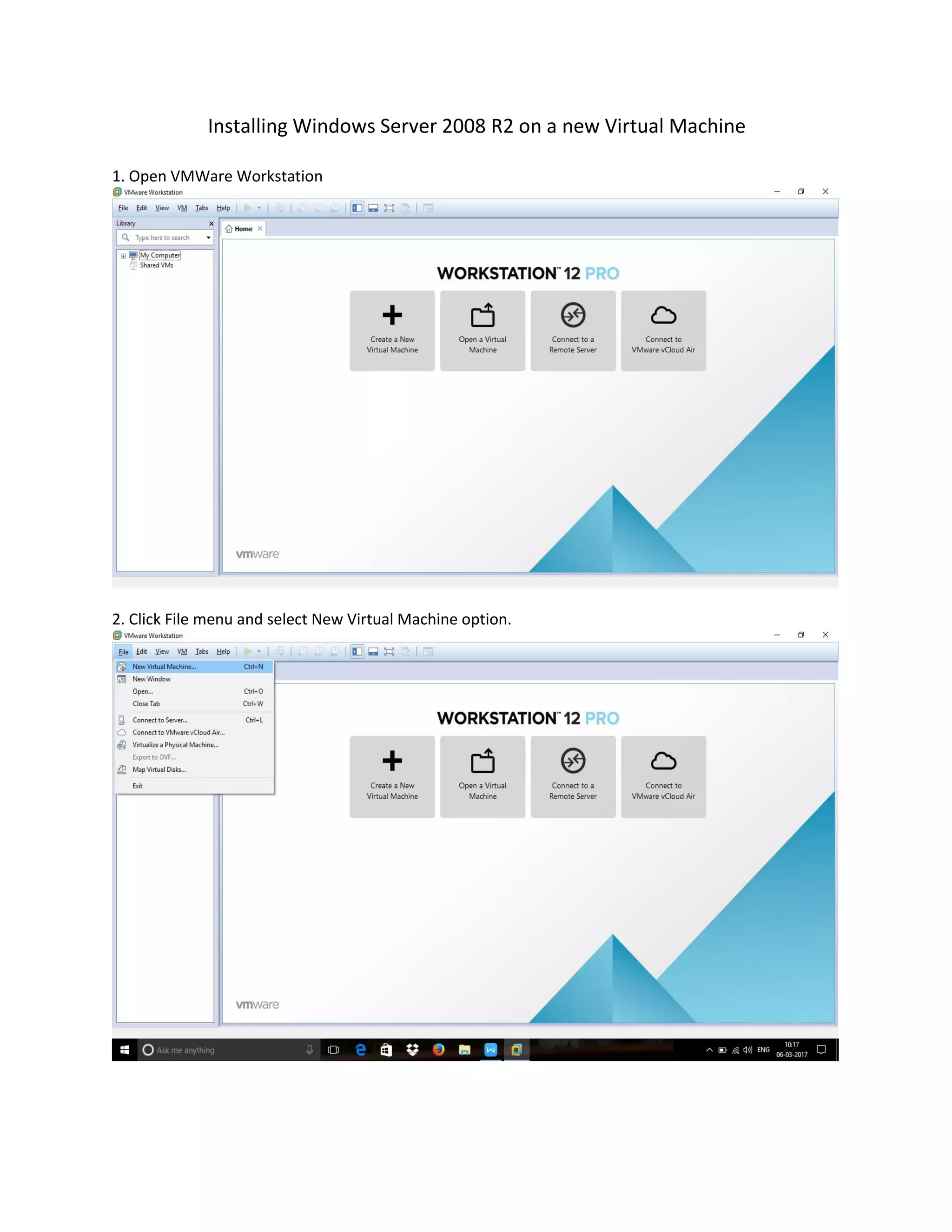 Windows server 2008 r2 installation | PDF