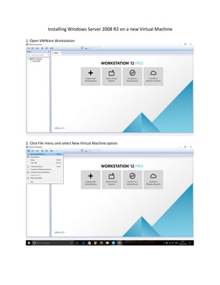 Windows server 2008 r2 installation | PDF | Operating Systems ...