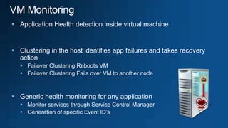 Windows server 2012 failover clustering improvements | PPTX