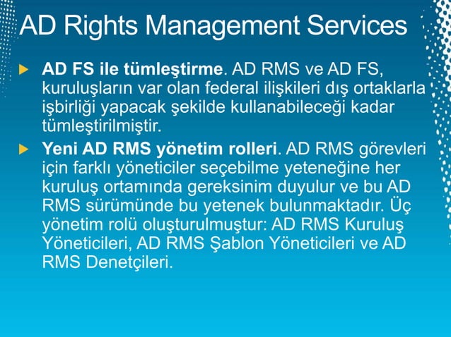 Windows Server 2012 Active Directory Rights Management Services | PPTX