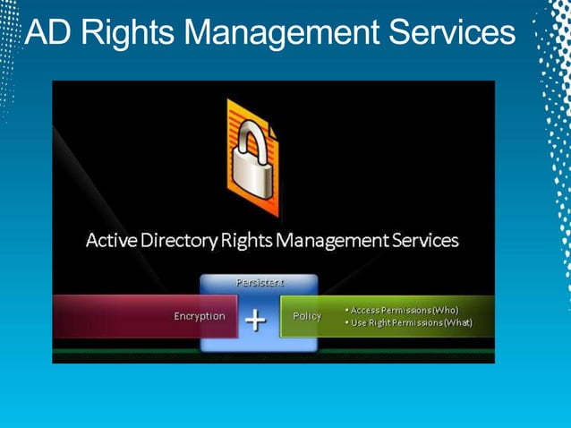 Windows Server 2012 Active Directory Rights Management Services | PPTX