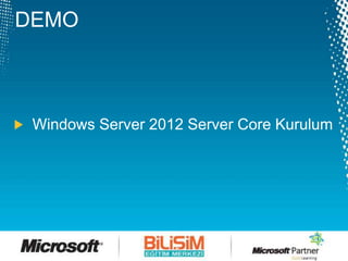Windows Server 2012 Developer Preview Server Core | PPTX