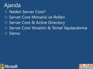 Windows Server 2012 Server Core Active Directory | PPT