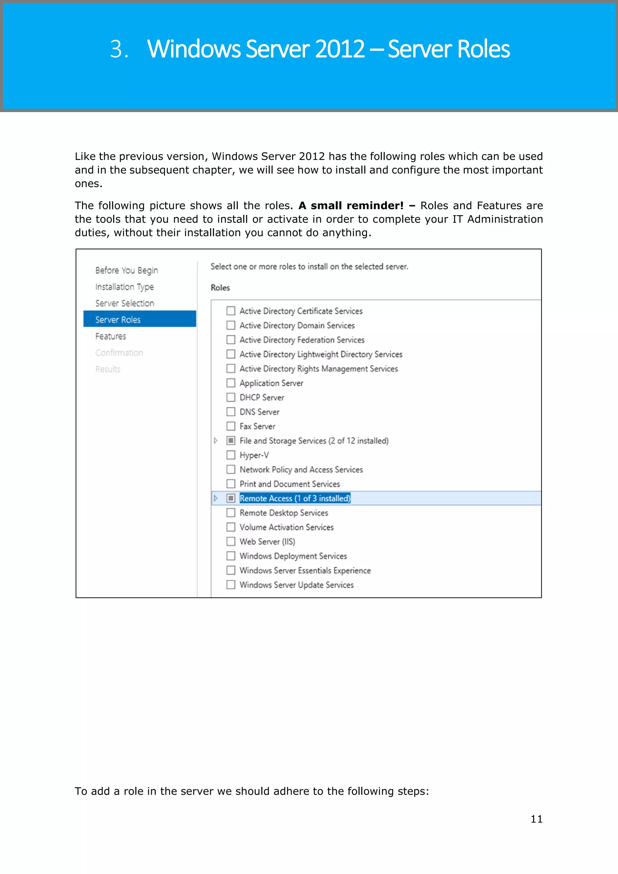 Windows server 2012_tutorial | PDF