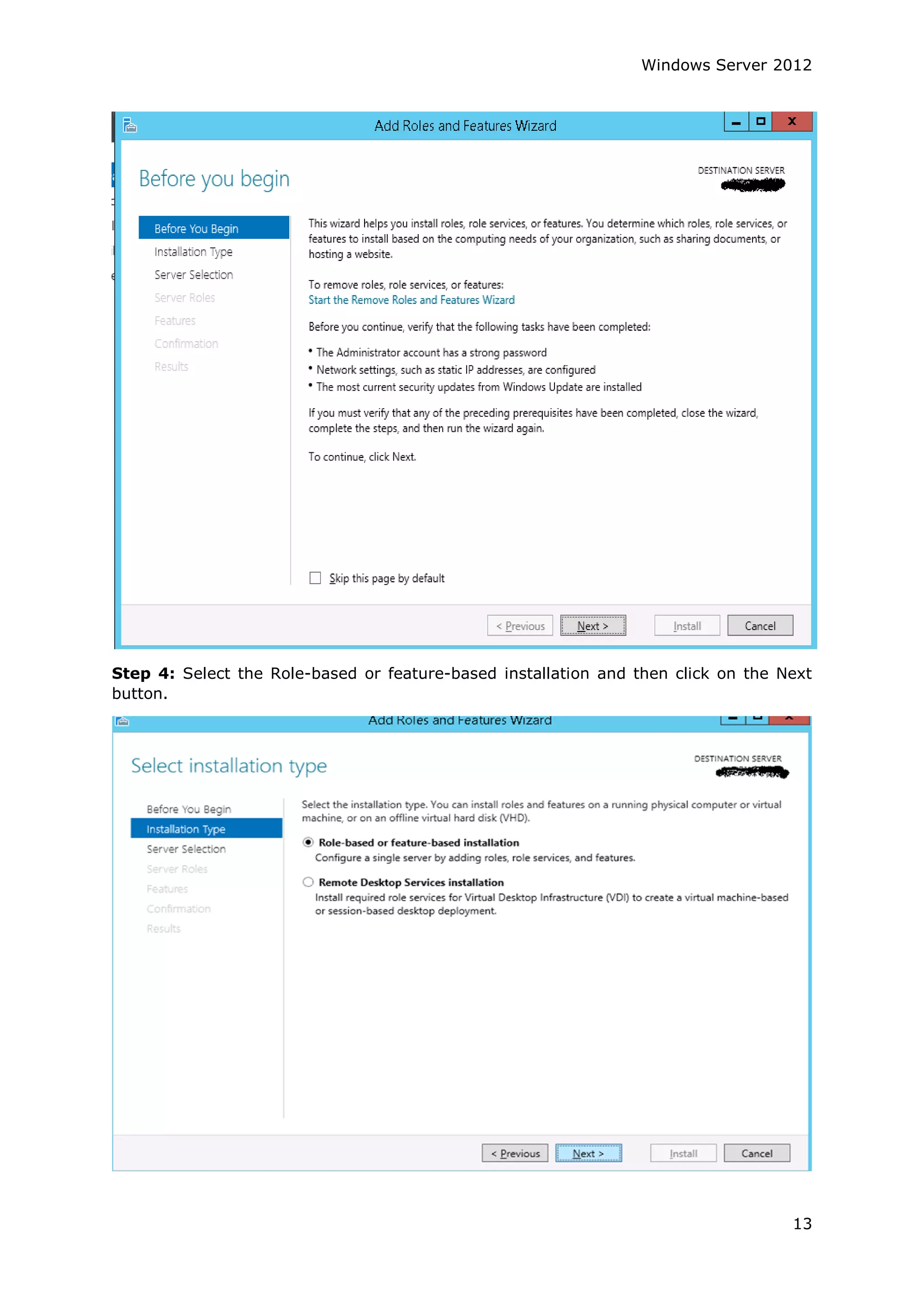 Windows server 2012_tutorial | PDF
