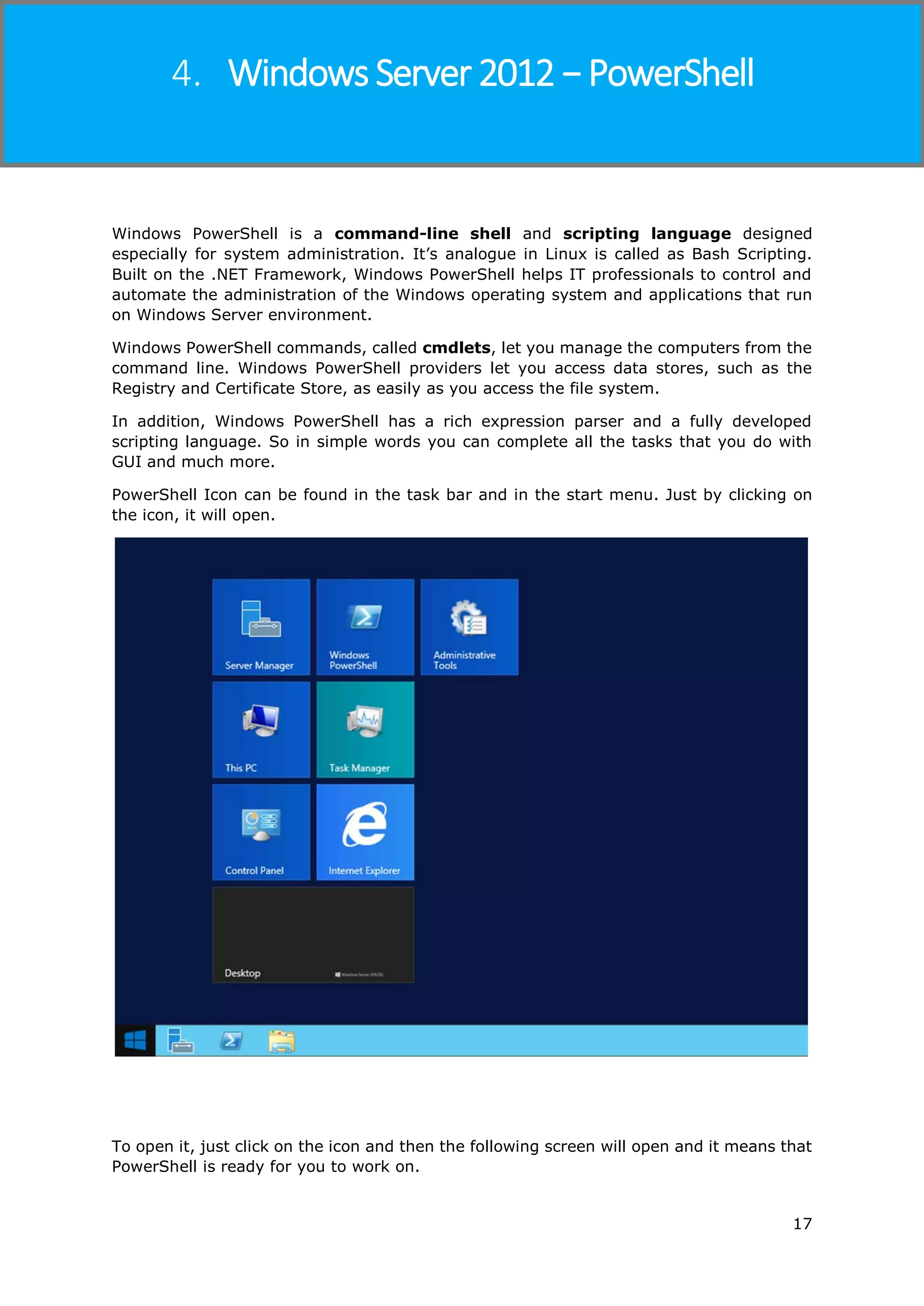Windows server 2012_tutorial | PDF