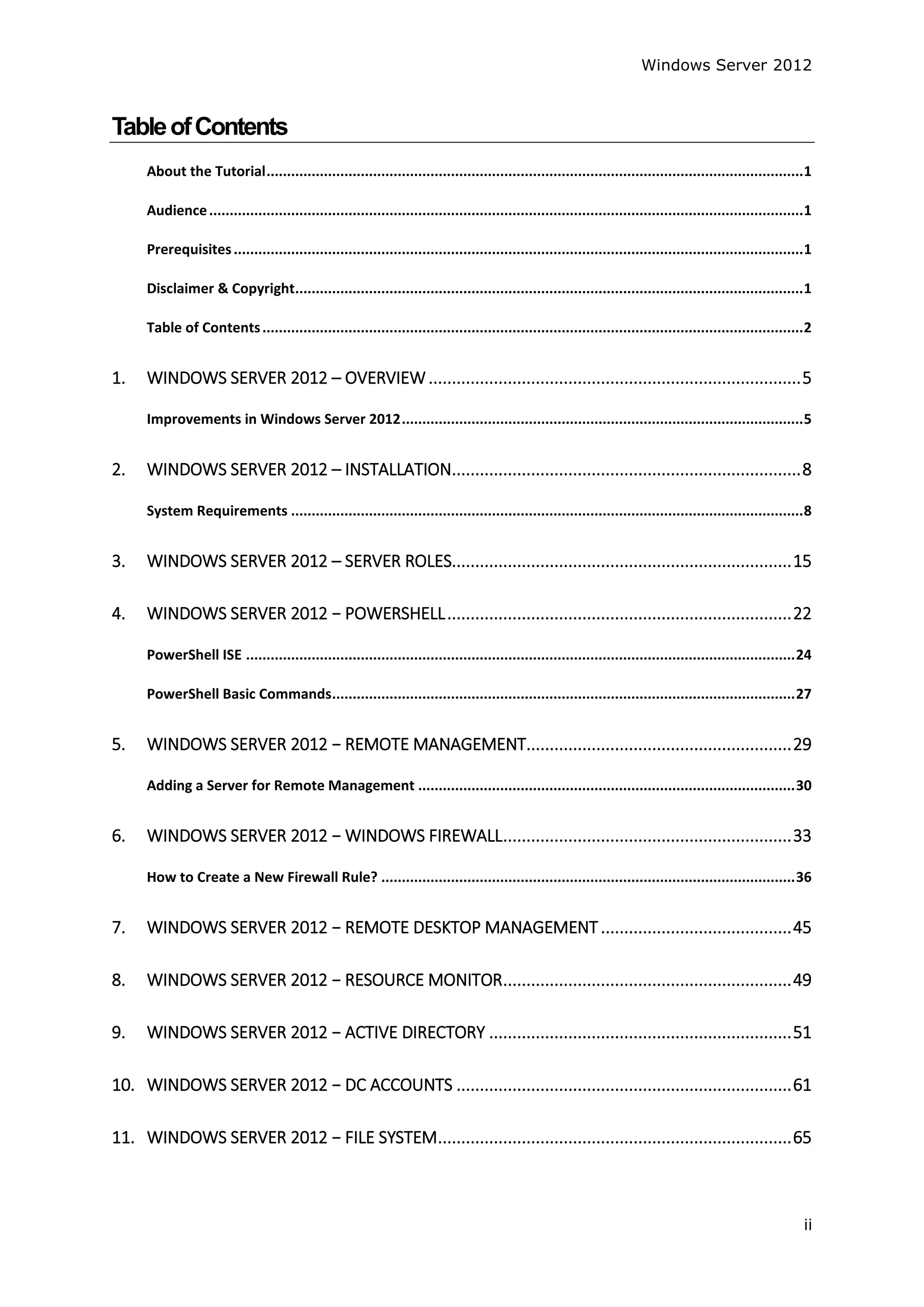 Windows server 2012_tutorial | PDF