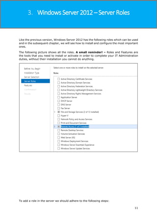 Windows server 2012_tutorial | PDF