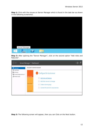 Windows server 2012_tutorial | PDF