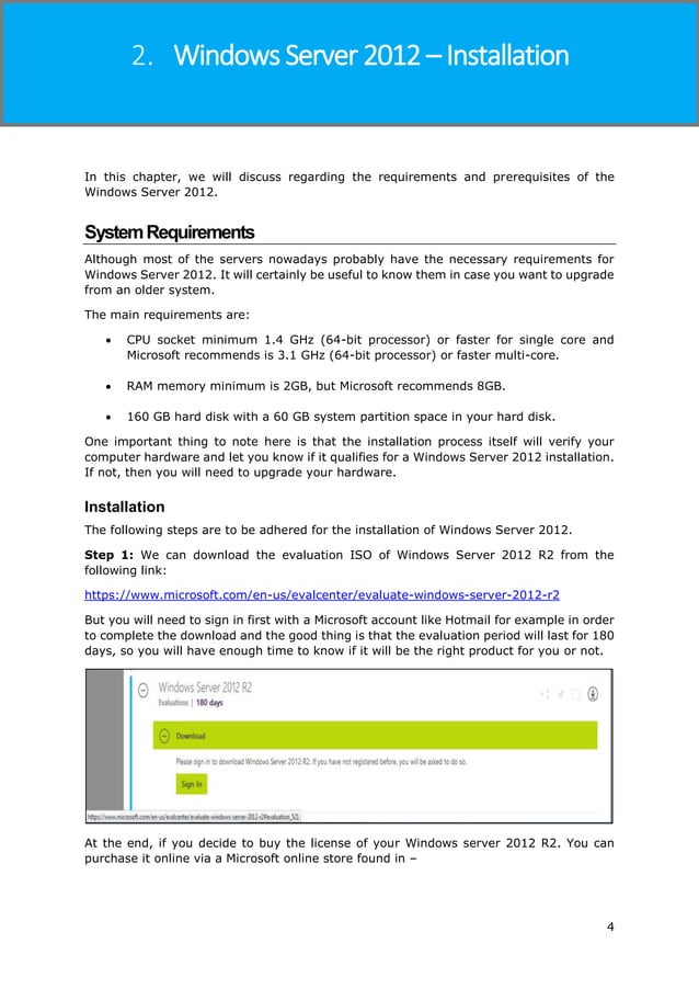 Windows server 2012_tutorial | PDF