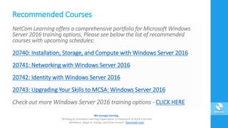 Windows Server 2016 First Look (Part 1) | PDF