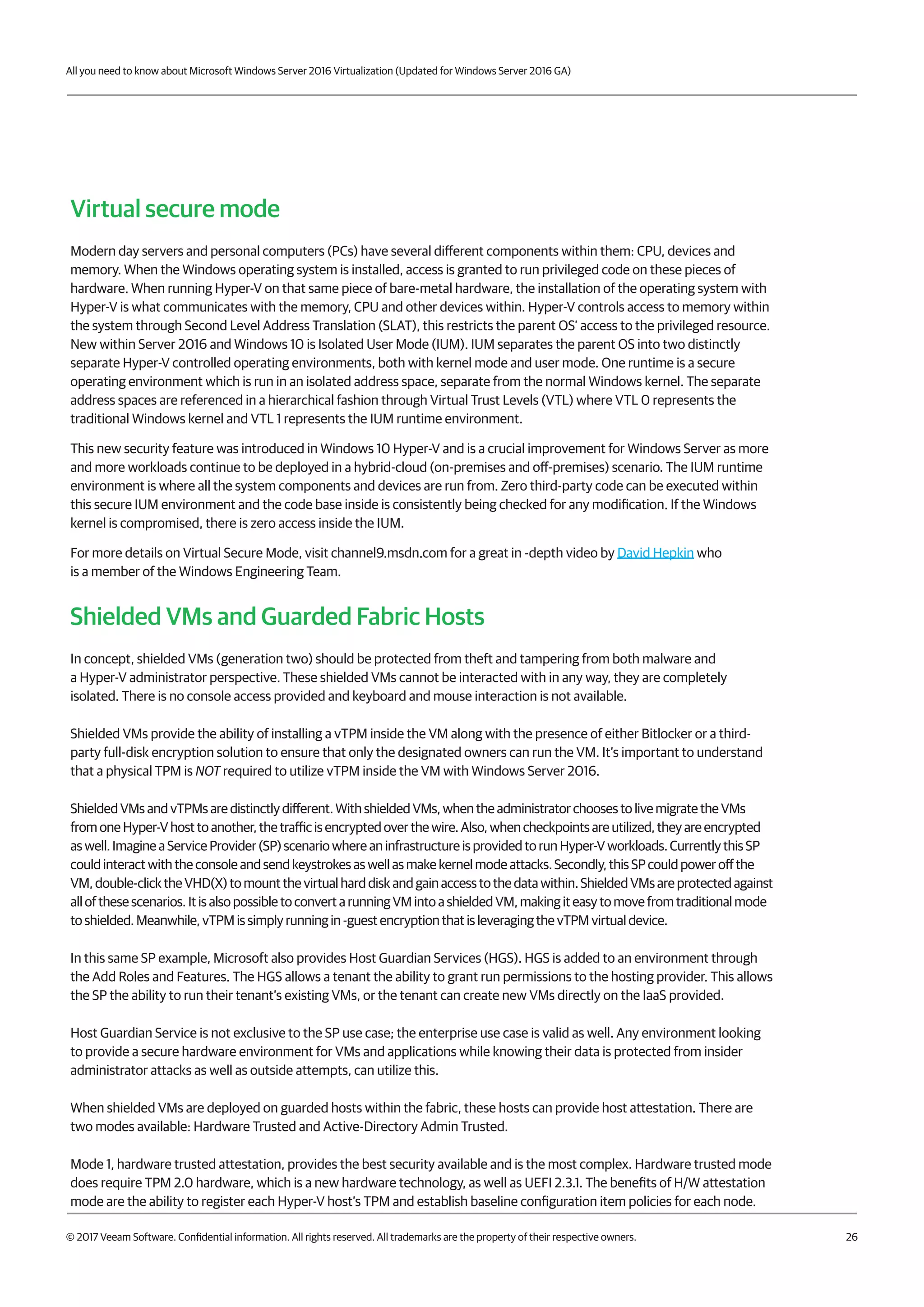 Windows_Server_2016_Virtualization White Paper By Veeam | PDF