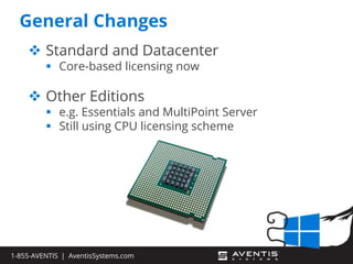Windows Server 2016 Licensing Tips | PPTX | Cloud Computing | Internet