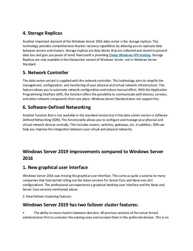 Windows Server 2019 vs. 2016 & Standard vs. Datacenter.pdf
