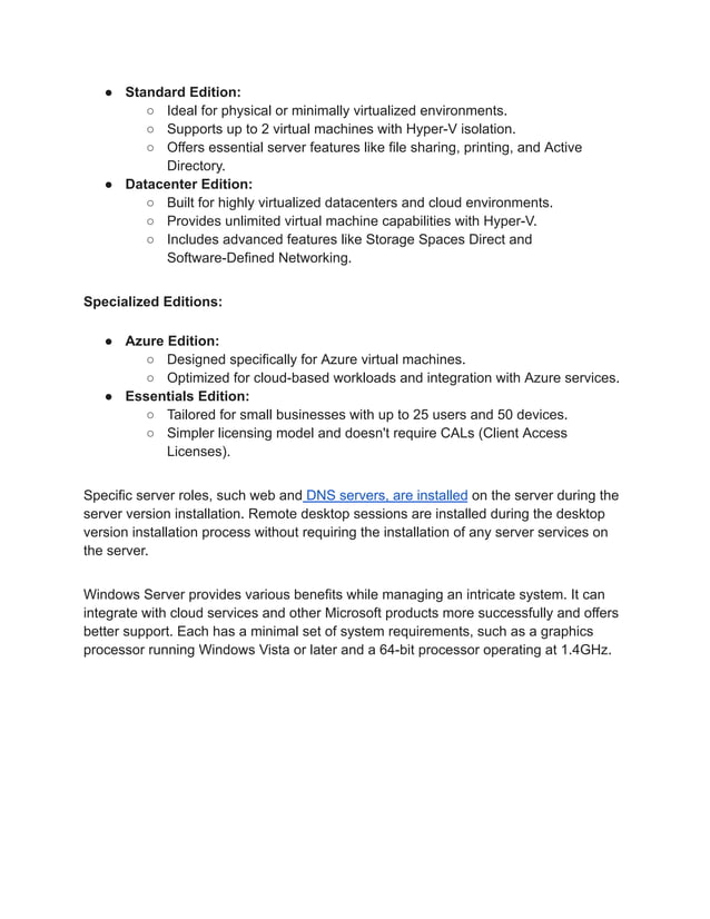 Windows Server 2022_ Enhanced Performance and Security | PDF | Operating Systems | Computer ...