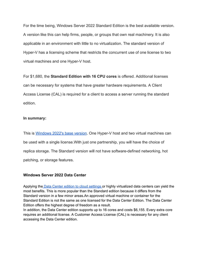 Windows Server 2022_ Enhanced Performance and Security | PDF | Operating Systems | Computer ...