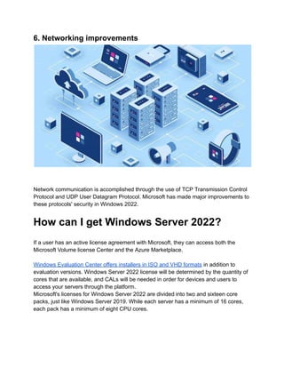 Windows Server 2022_ Enhanced Performance and Security | PDF
