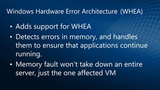 Windows server 8 and hyper v | PPT