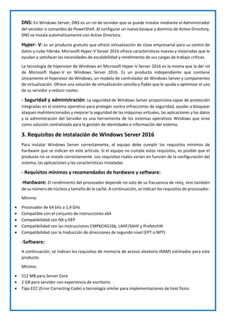 Windows Server Características, Requisitos y Versiones.pdf