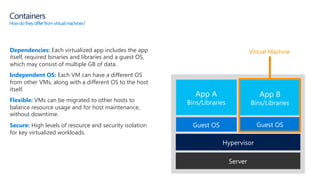 Mordernizing Traditional Applications. An Introduction to Containerization | PDF