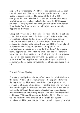 Windows Server Deployment Proposal For Worldwide Advertising, In.docx