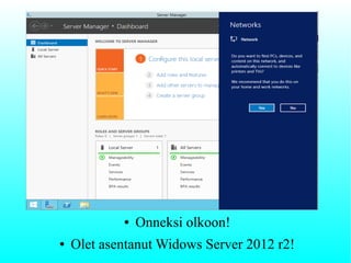 Windows serverin asennus | ODP