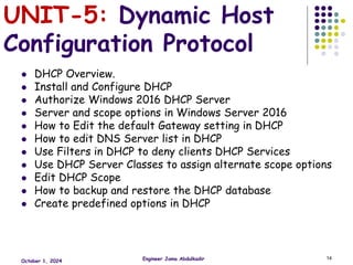 WINDOWS SERVER NOTE.ppf gollis university | PDF