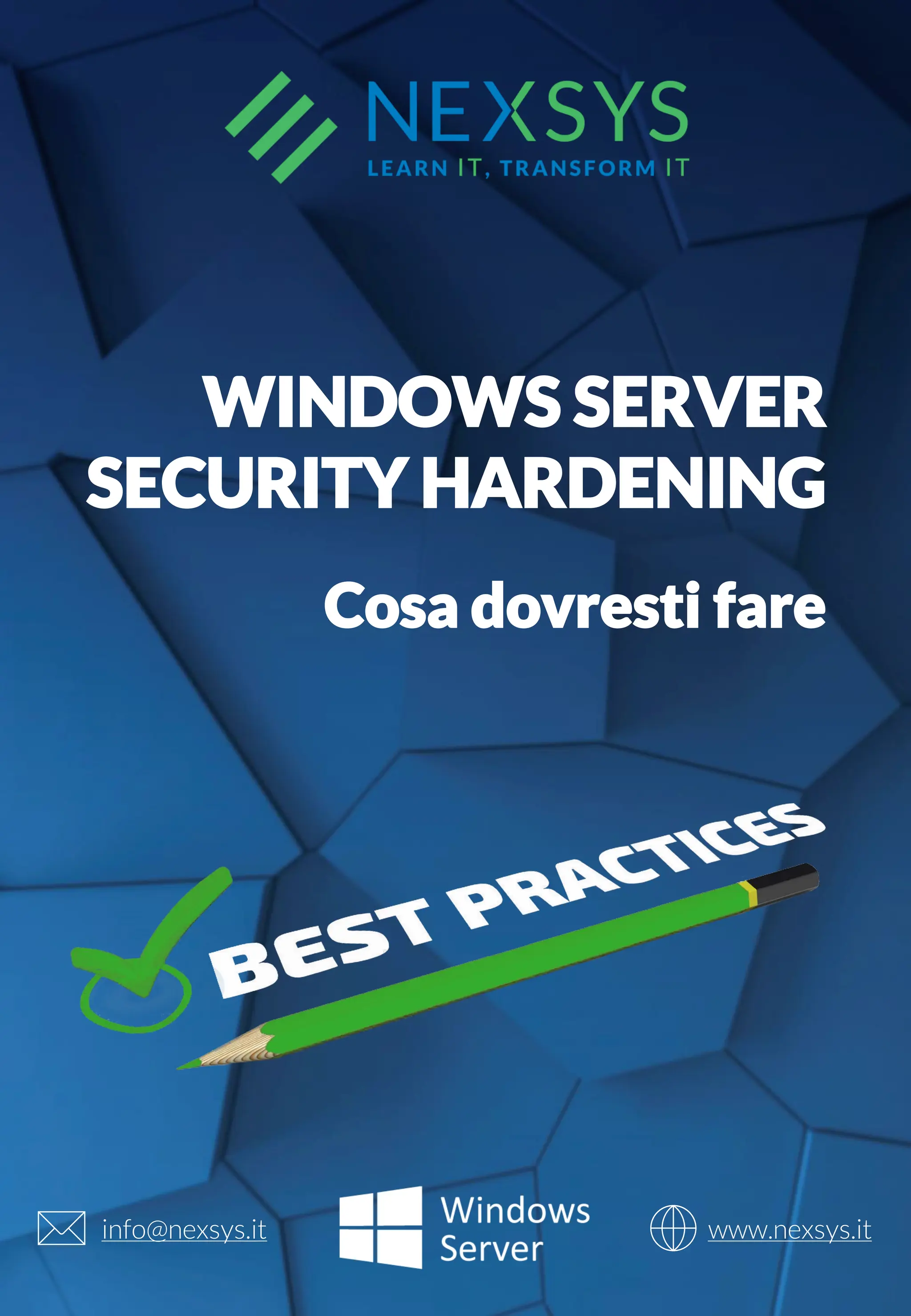 Windows Server Security Hardening | Nexsys | PDF