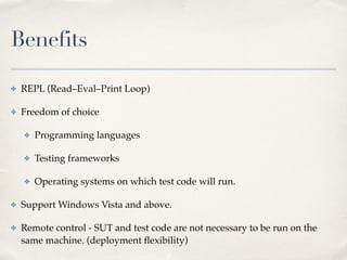 WinAppDriver - Windows Store Apps Test Automation | PDF