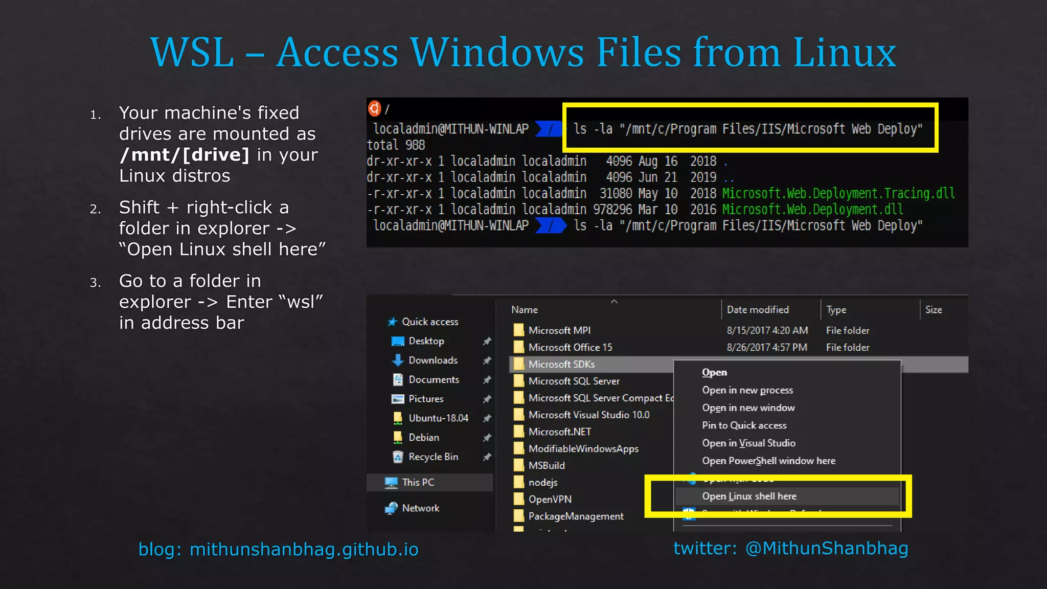Wsl Windows Subsytem For Linux Pptx Operating Systems Computer Software And Applications
