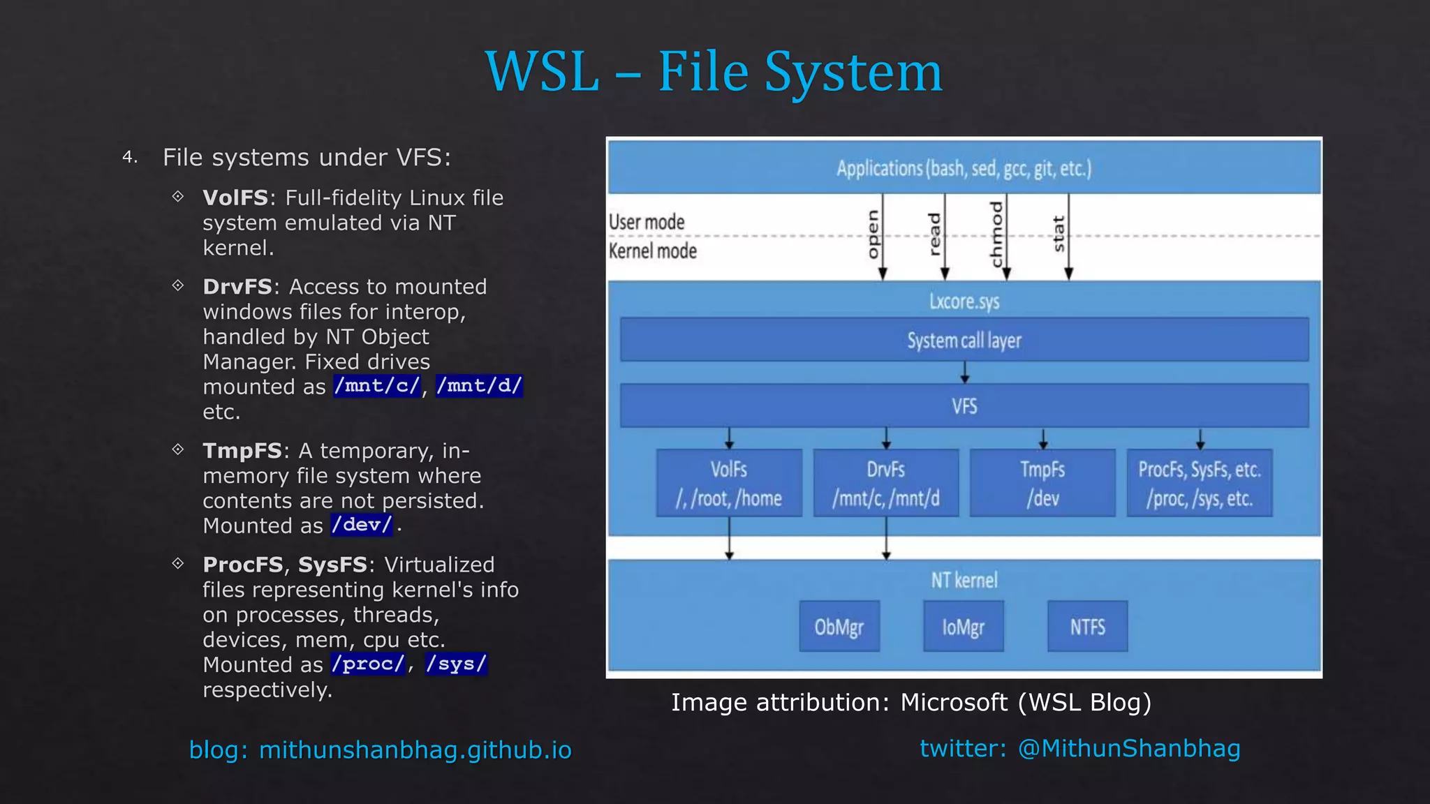 Wsl Windows Subsytem For Linux Pptx Operating Systems Computer Software And Applications