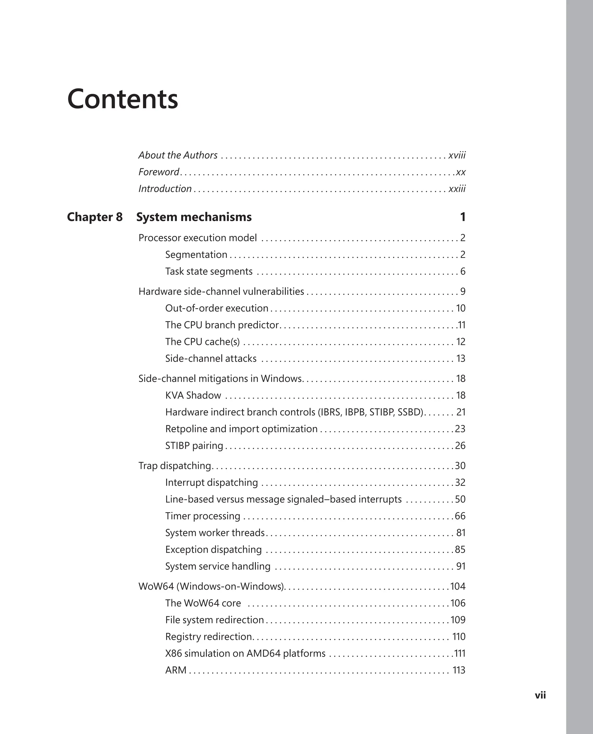 Windows7 System Internals by mark Russinovich | PDF