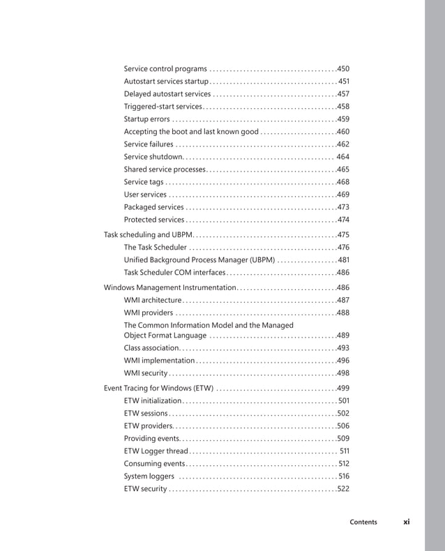 Windows7 System Internals by mark Russinovich | PDF