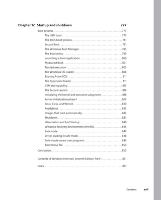 Windows7 System Internals by mark Russinovich | PDF