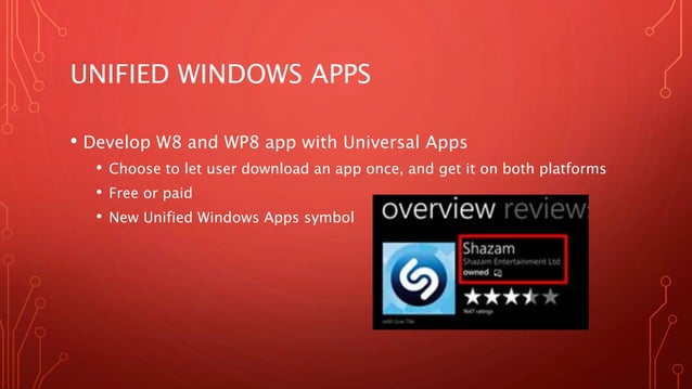 Windows Universal Apps | PPTX
