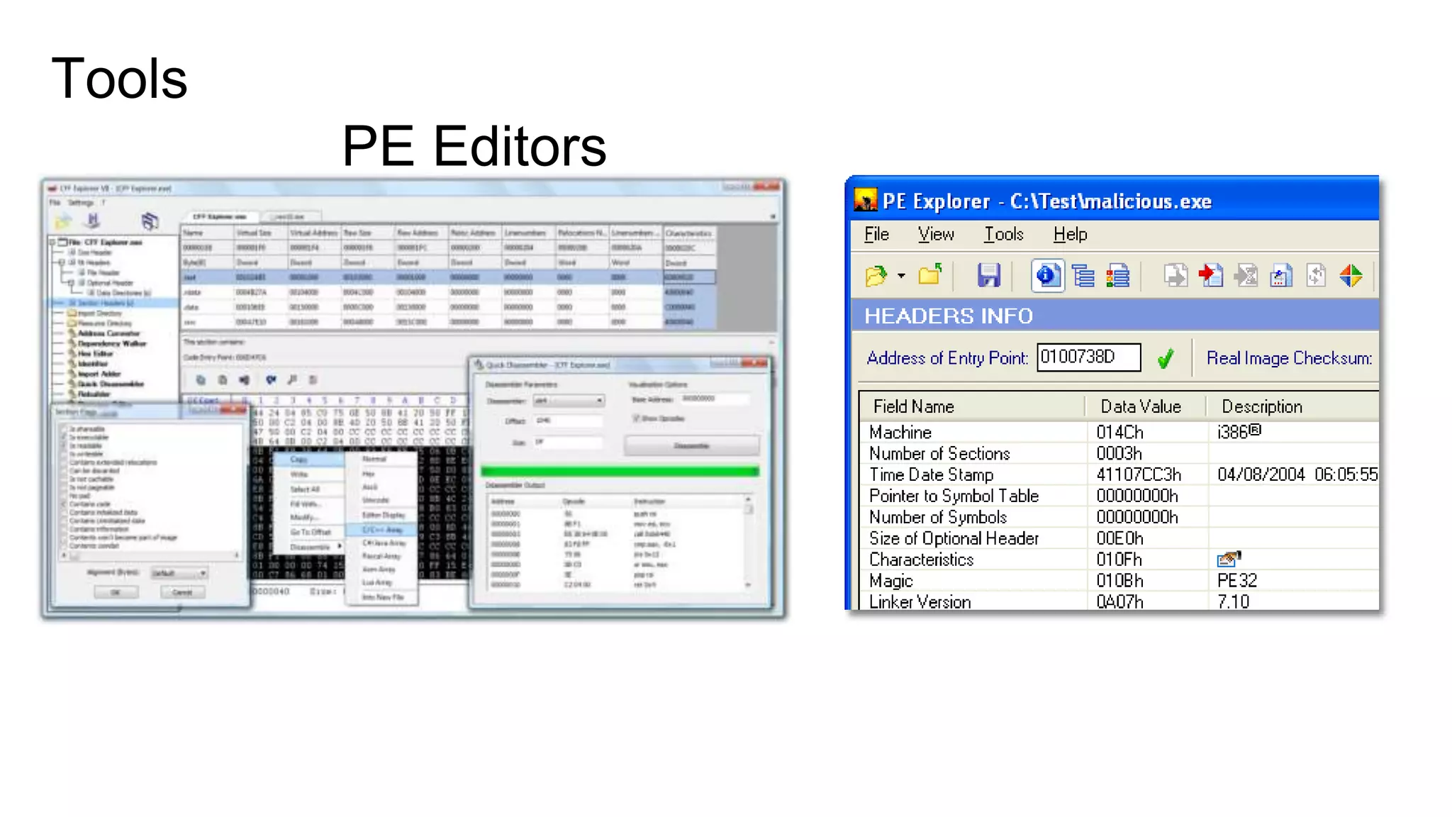 Windows Userland Reverse Engineering [SHC19] | PPT