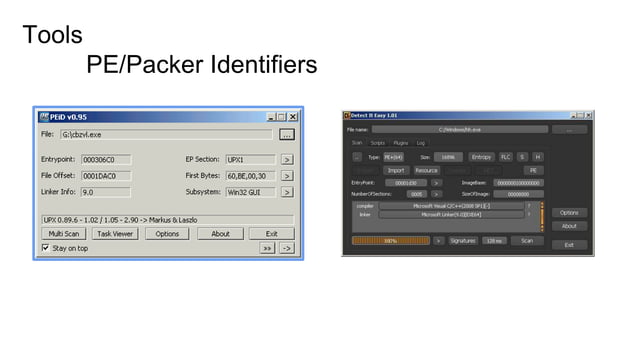 Windows Userland Reverse Engineering [SHC19] | PPT