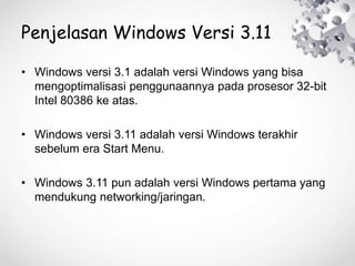 Windows 3 | PPT
