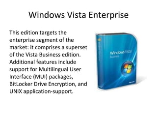 Windows Vista | PPT