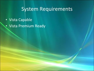 Windows Vista | PPT